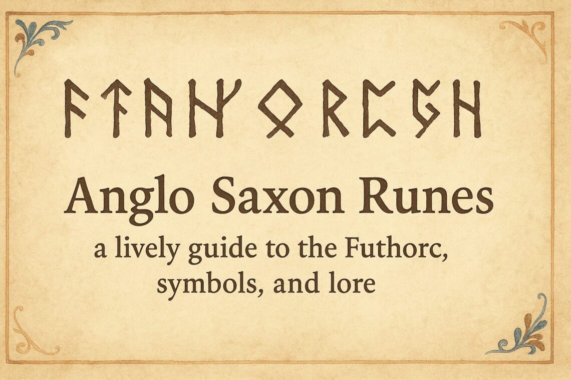Anglo Saxon Runes: Futhorc Guide, Symbols & Meanings